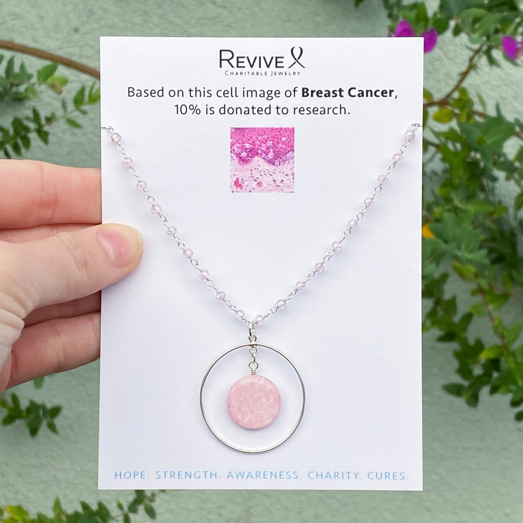 Unity Hoop Earrings Breast Cancer Research | Pink Awareness Jewelry ...