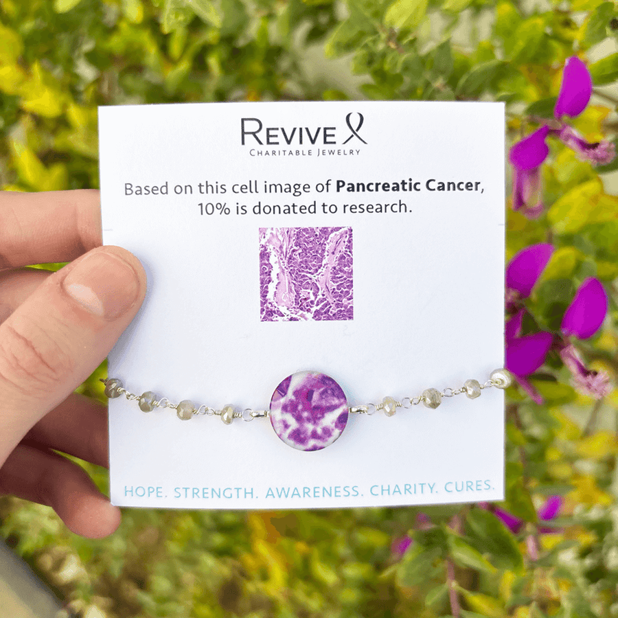 Moonstone Pancreatic Cancer Necklace – Revive Jewelry