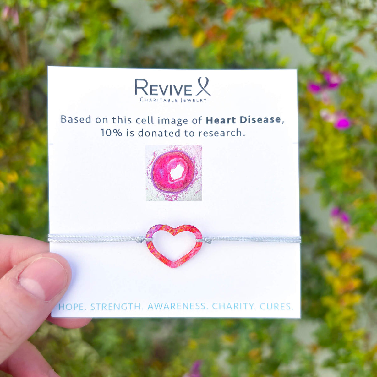 Heart Bracelet for Heart Disease Awareness & Charity – Revive Jewelry