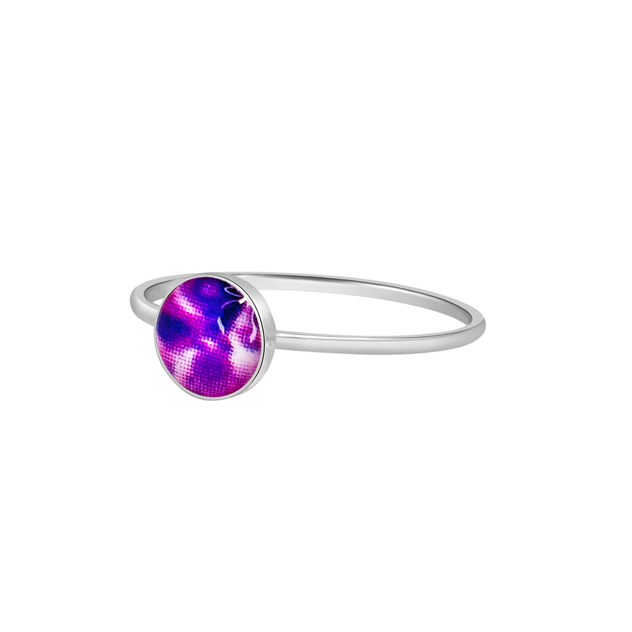 Pancreatic Cancer Ring For Charity in Purple – Revive Jewelry