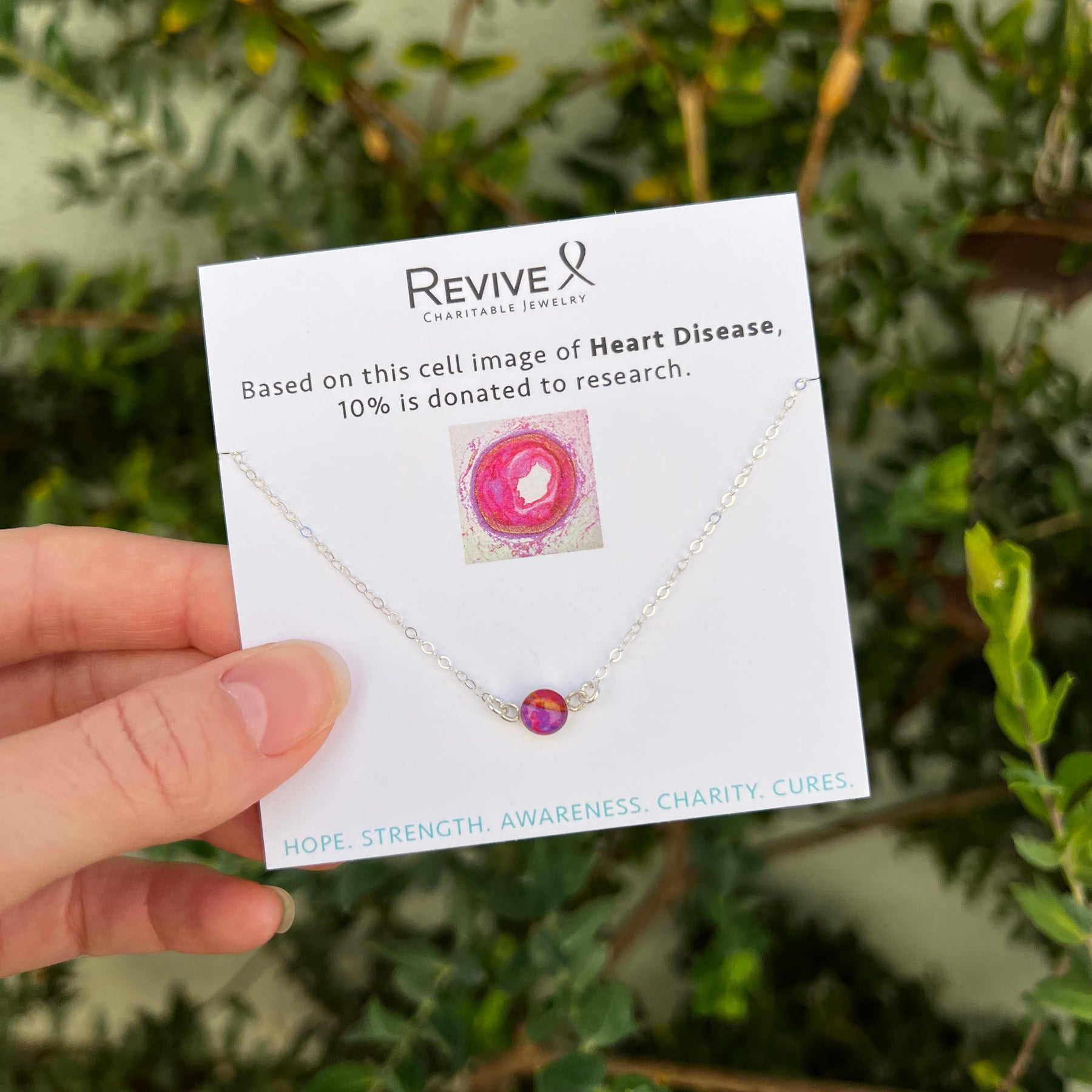 Circle Of Hope Heart Disease Necklace – Revive Jewelry