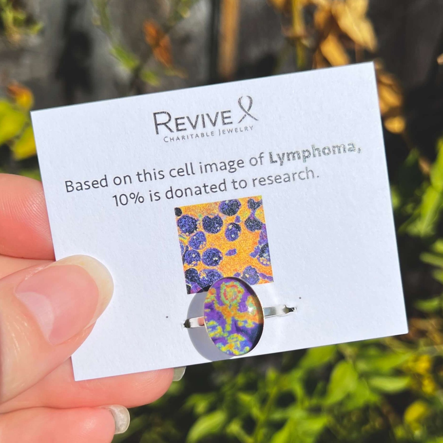 Embrace Ring for Lymphoma Awareness & Research – Revive Jewelry