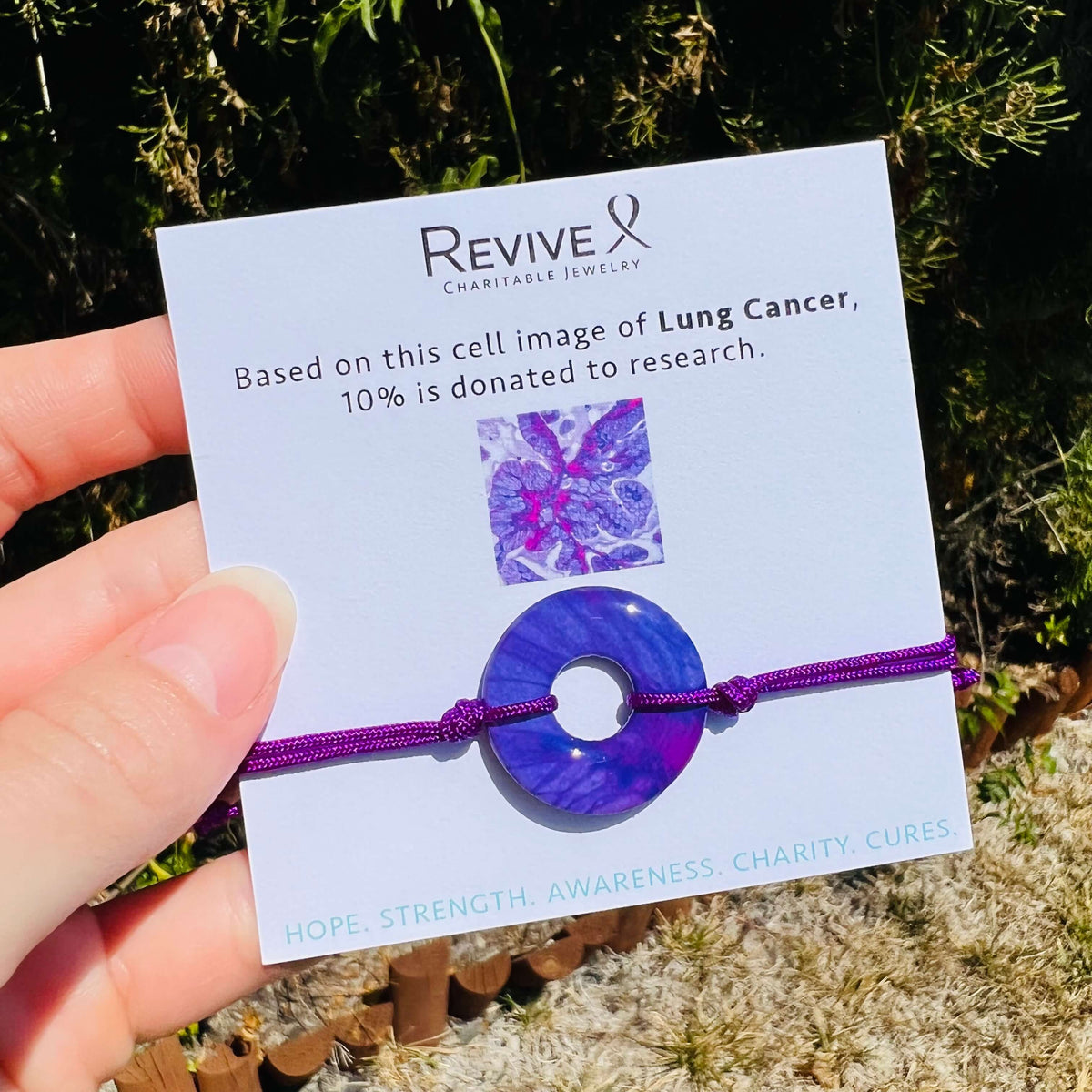Life Saver Lung Cancer Awareness Bracelet – Revive Jewelry